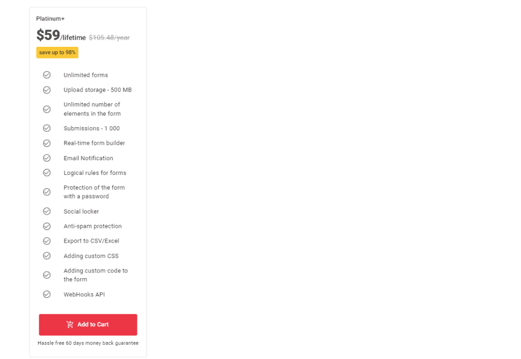 Formdesigner Lifetime Deal: Online Web Form Builder