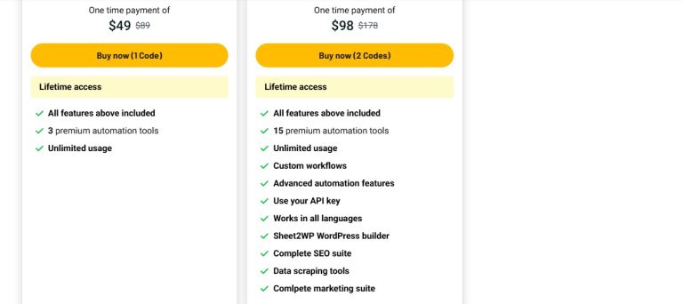 Smart Spreadsheets Lifetime Deal: Google Sheets Automation Tool