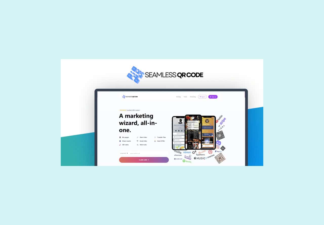 Seamless QR Code Lifetime Deal: QR Code Generator