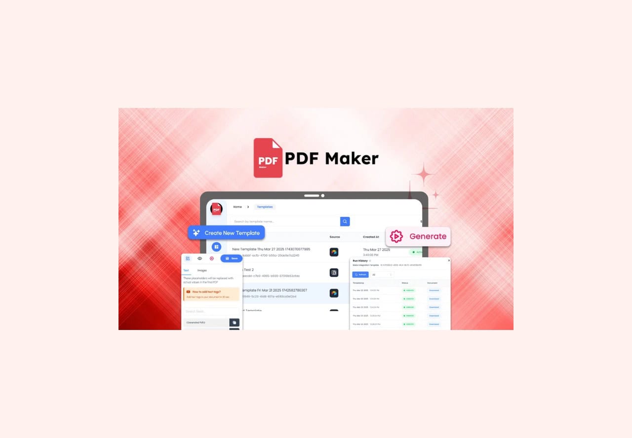 The PDF Maker Lifetime Deal: PDF Creation Tool