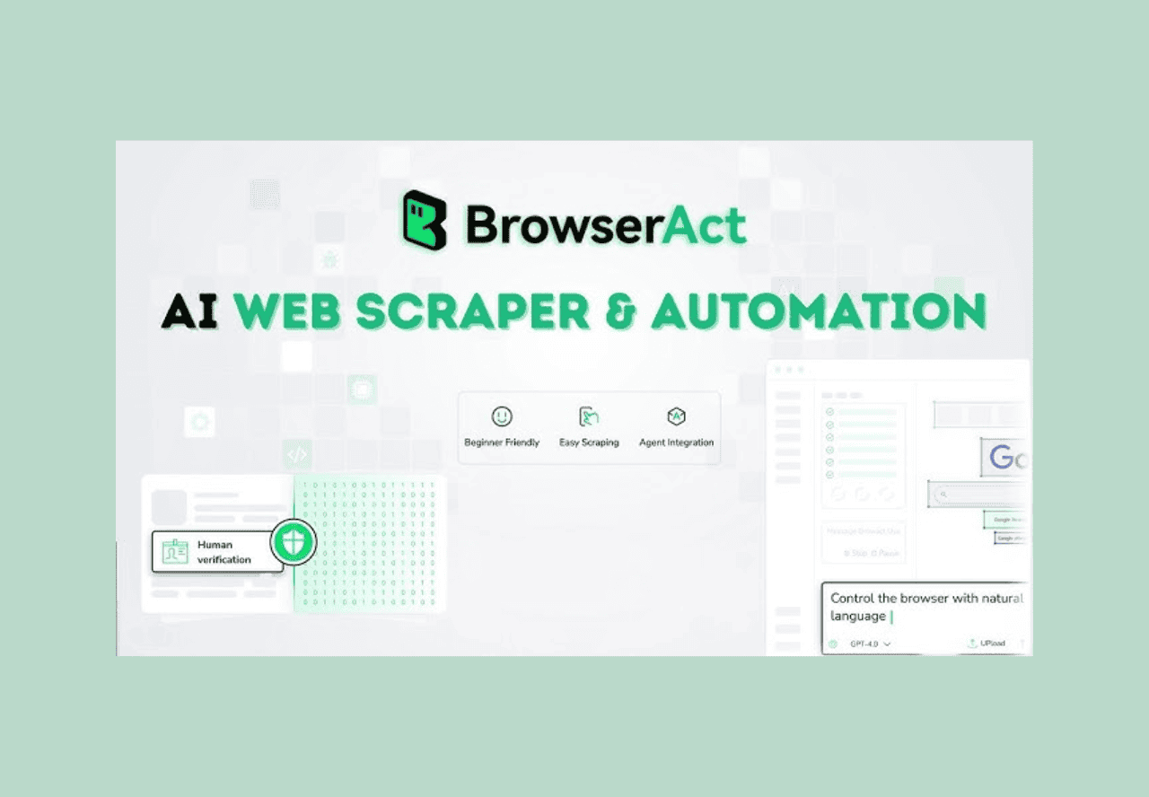 BrowserAct Lifetime Deal: AI Web Scraper & Automation